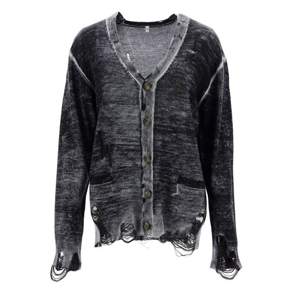 R13 | Jackets & Coats | R3 Distressed Detail Cardigan With | Poshmark